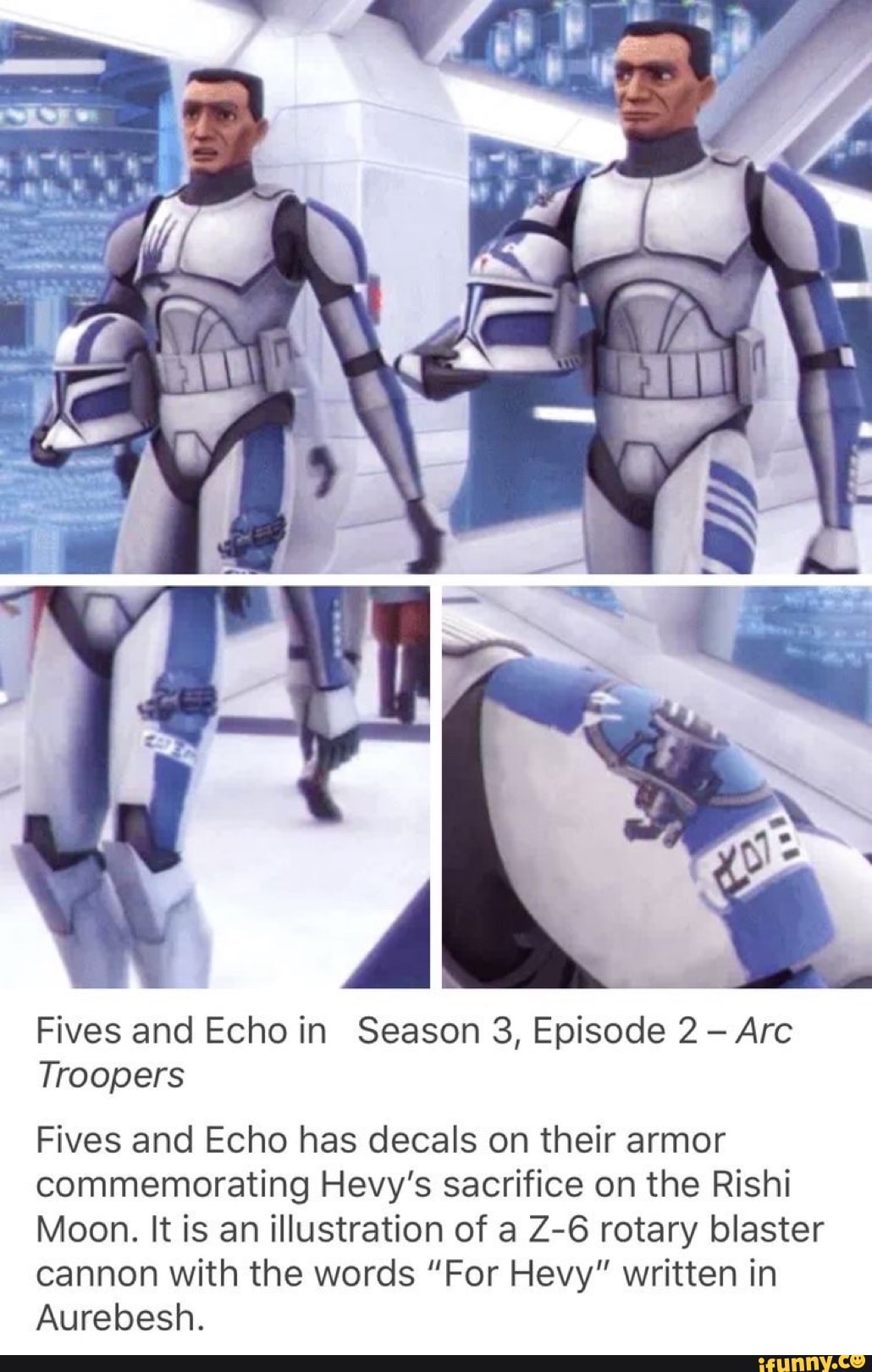 Fives and Echo in Season 3, Episode 2 Arc Troopers Fives and Echo has ...