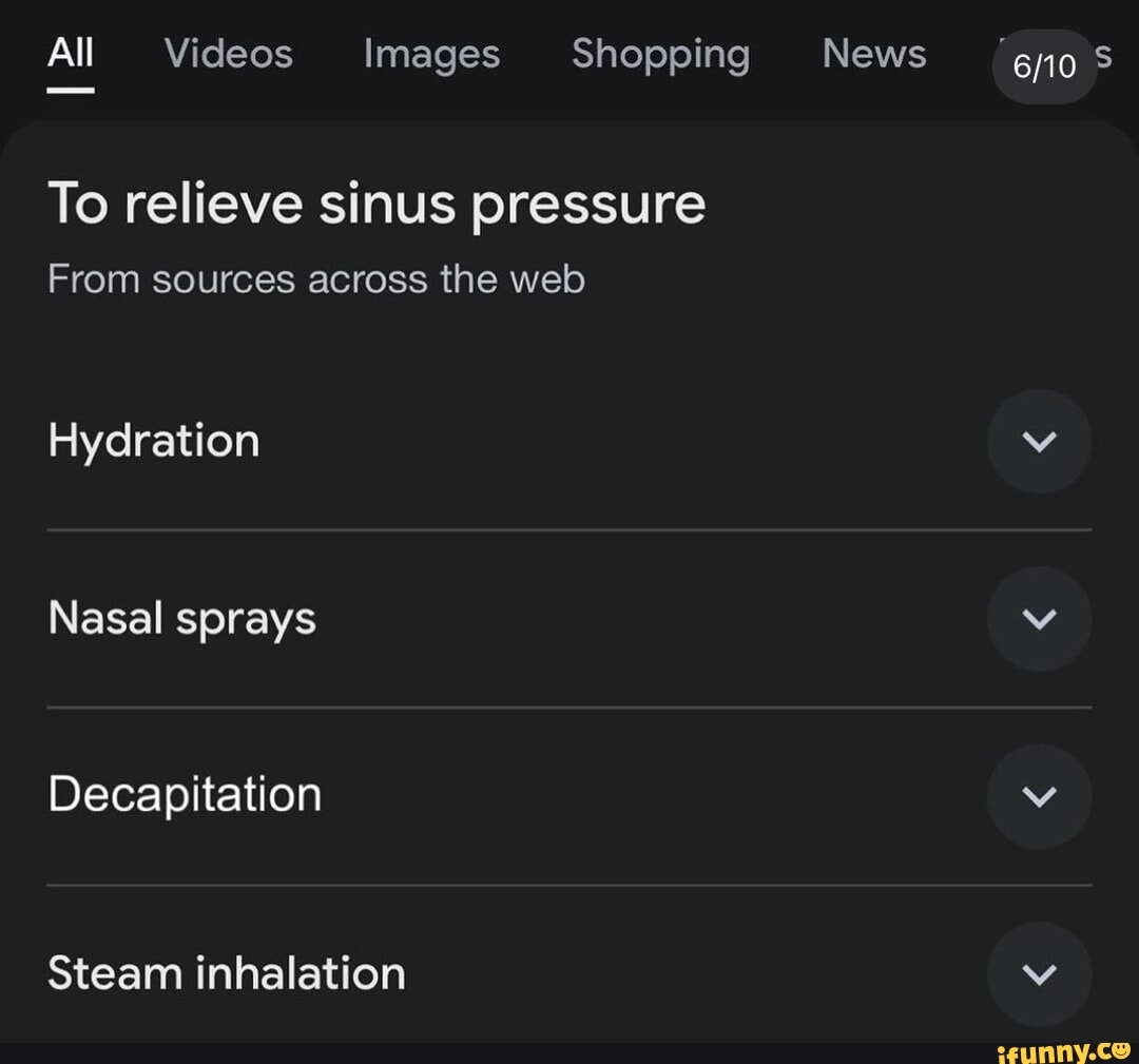 Sinus memes. Best Collection of funny Sinus pictures on iFunny