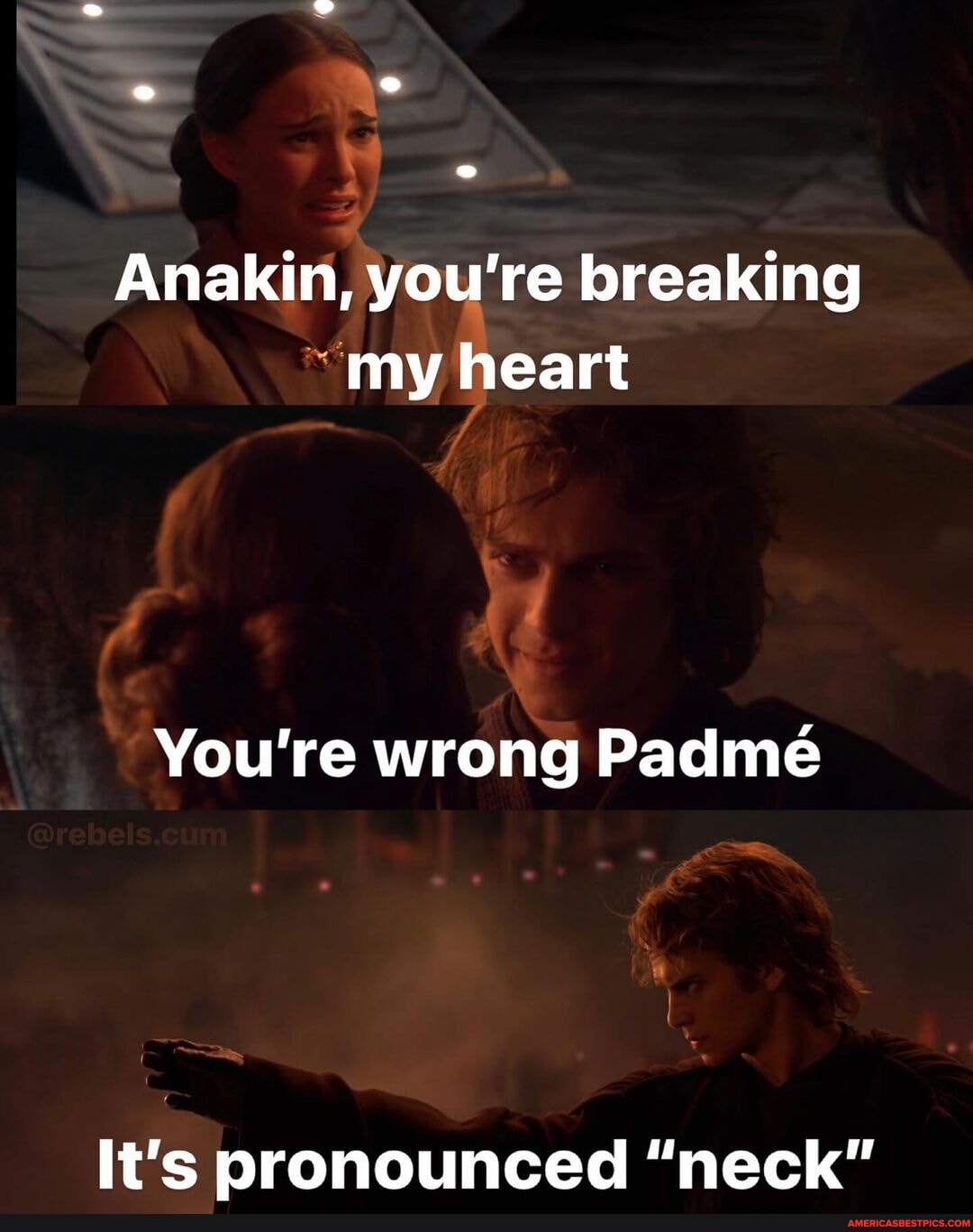 Damn Anakin that was cold Feel free to repost with credit ahsoka ...