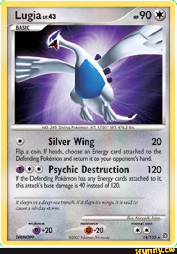 Lugia memes. Best Collection of funny Lugia pictures on iFunny