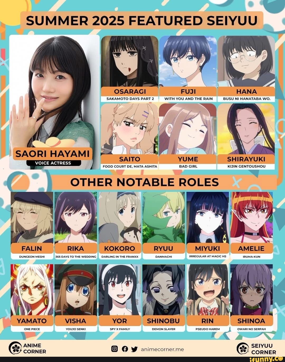 SUMMER 2025 FEATURED SEIYUU OSARAGI FUJI HANA SAKAMOTO DAYS PART 2 WITH ...