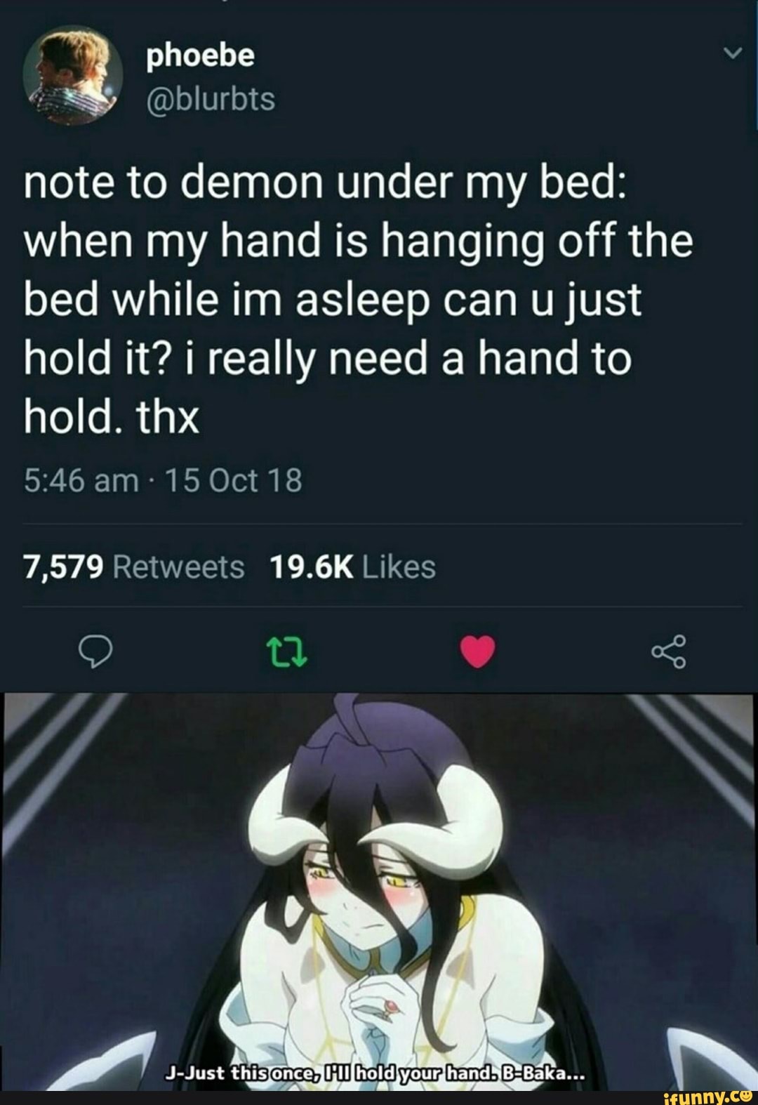 Hand Hanging Off Bed