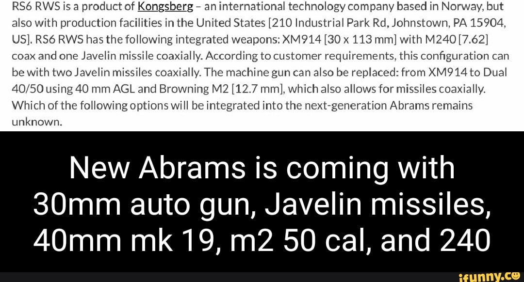 RWS is a product of Kongsberg - an international technology company ...