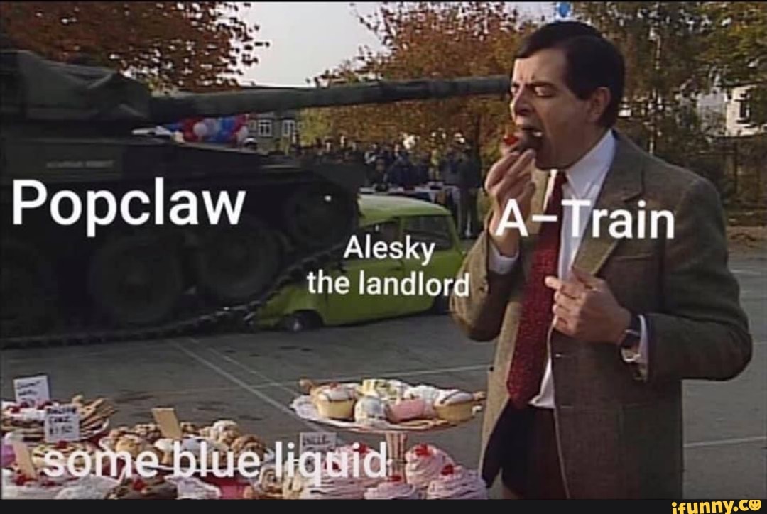 Popclaw Alesky the landlord - iFunny