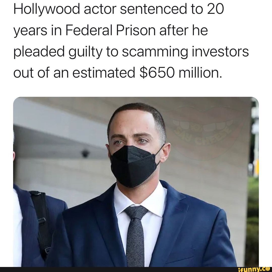 Hollywood actor sentenced to 20 years in Federal Prison after he ...