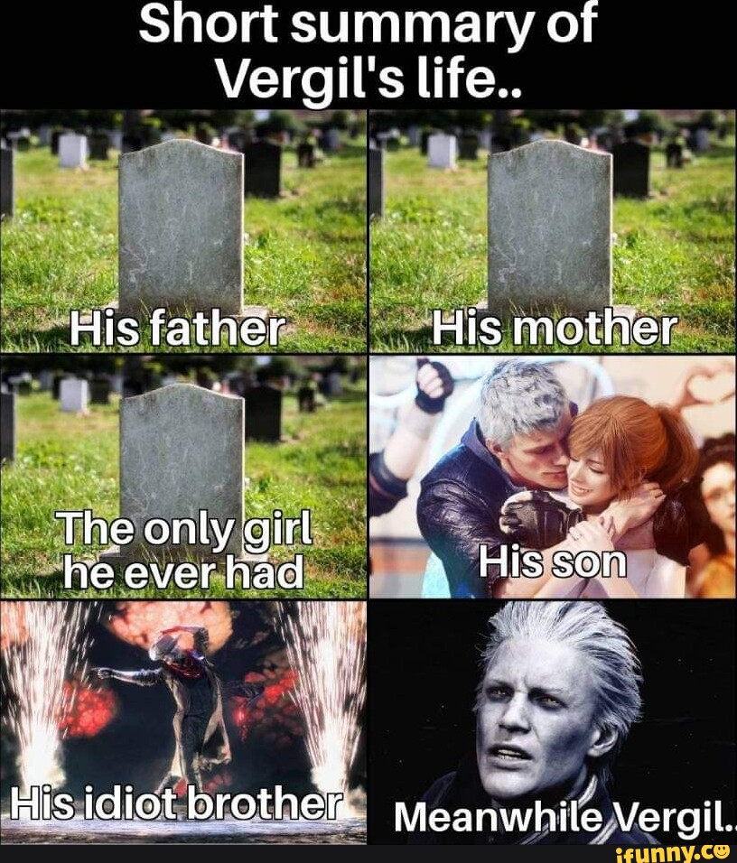 Short summary of Vergil's life.. His father _His mother The only girl ...
