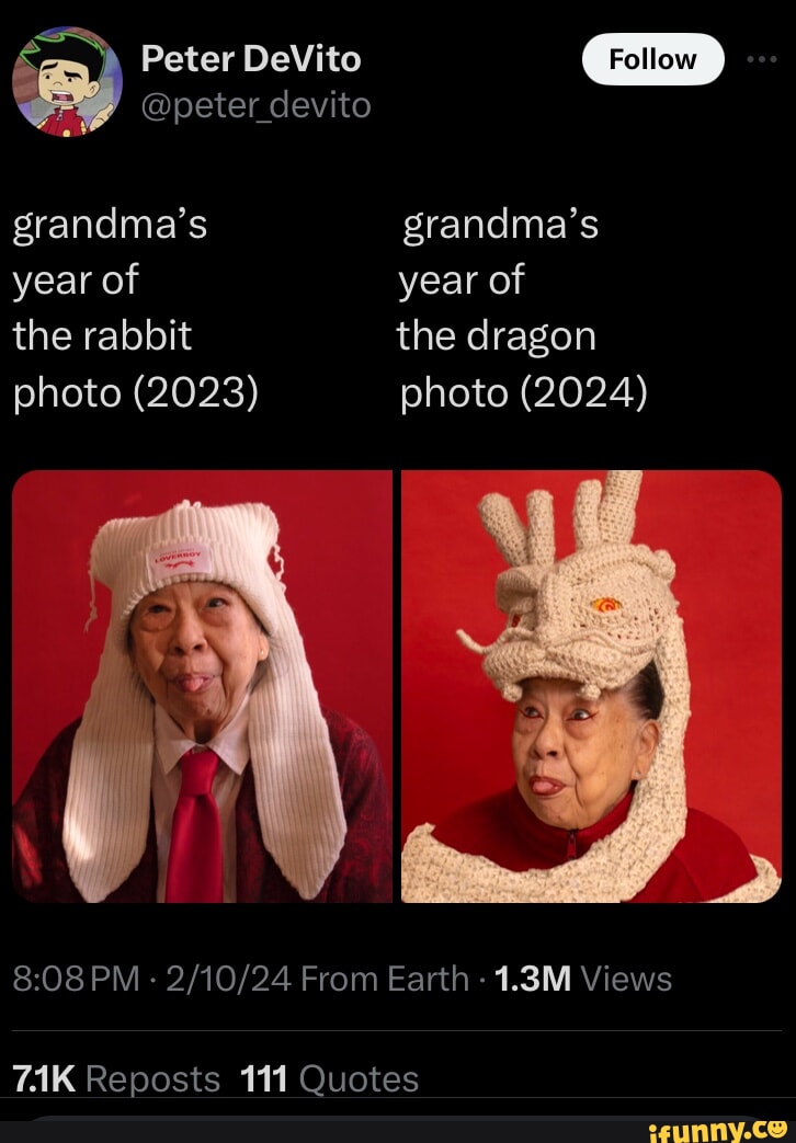 @peter devito Peter DeVito grandma's grandma's year of year of the ...