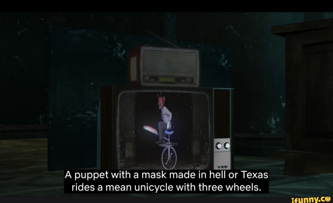 I mean, how could one tell the difference? This is called Mr. Puppets ...