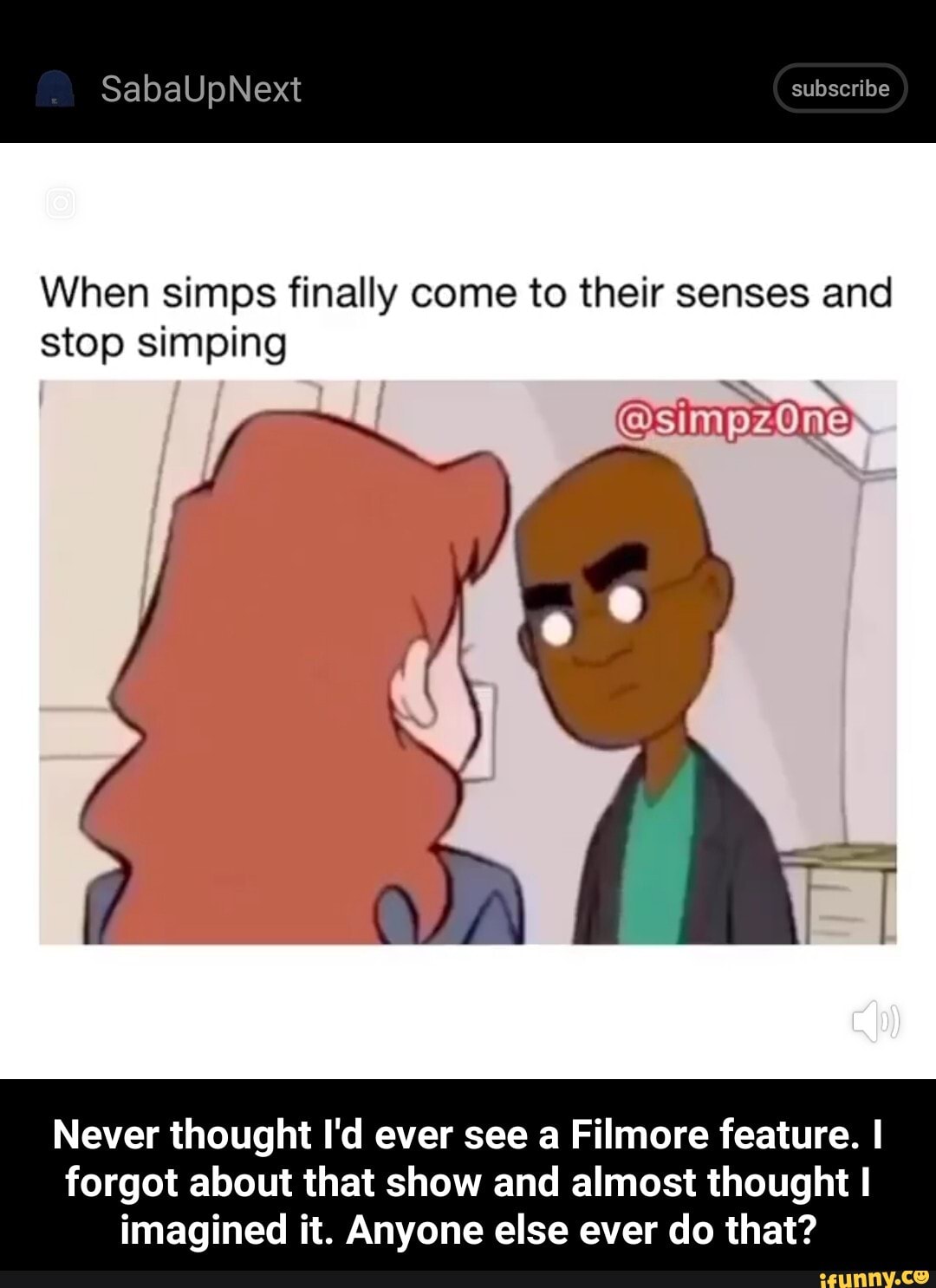 When simps finally come to their senses and stop simping sina Never ...