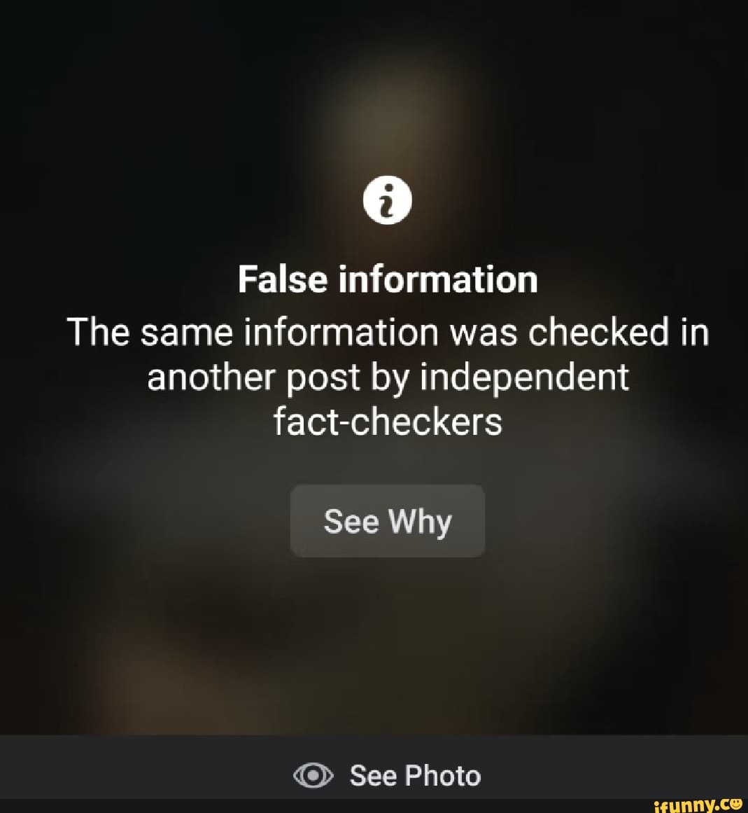 False information The same information was checked in another post by ...