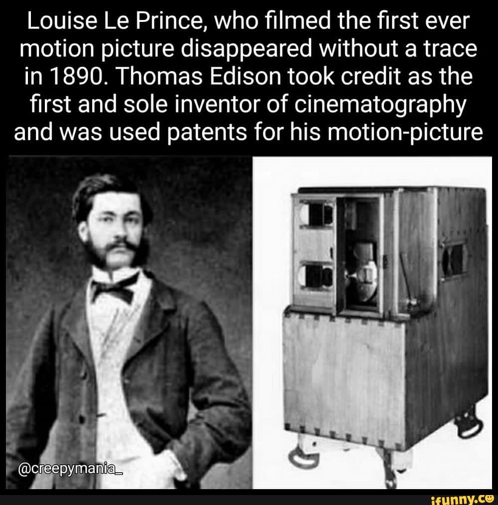 Louise Le Prince, who filmed the first ever motion picture disappeared ...