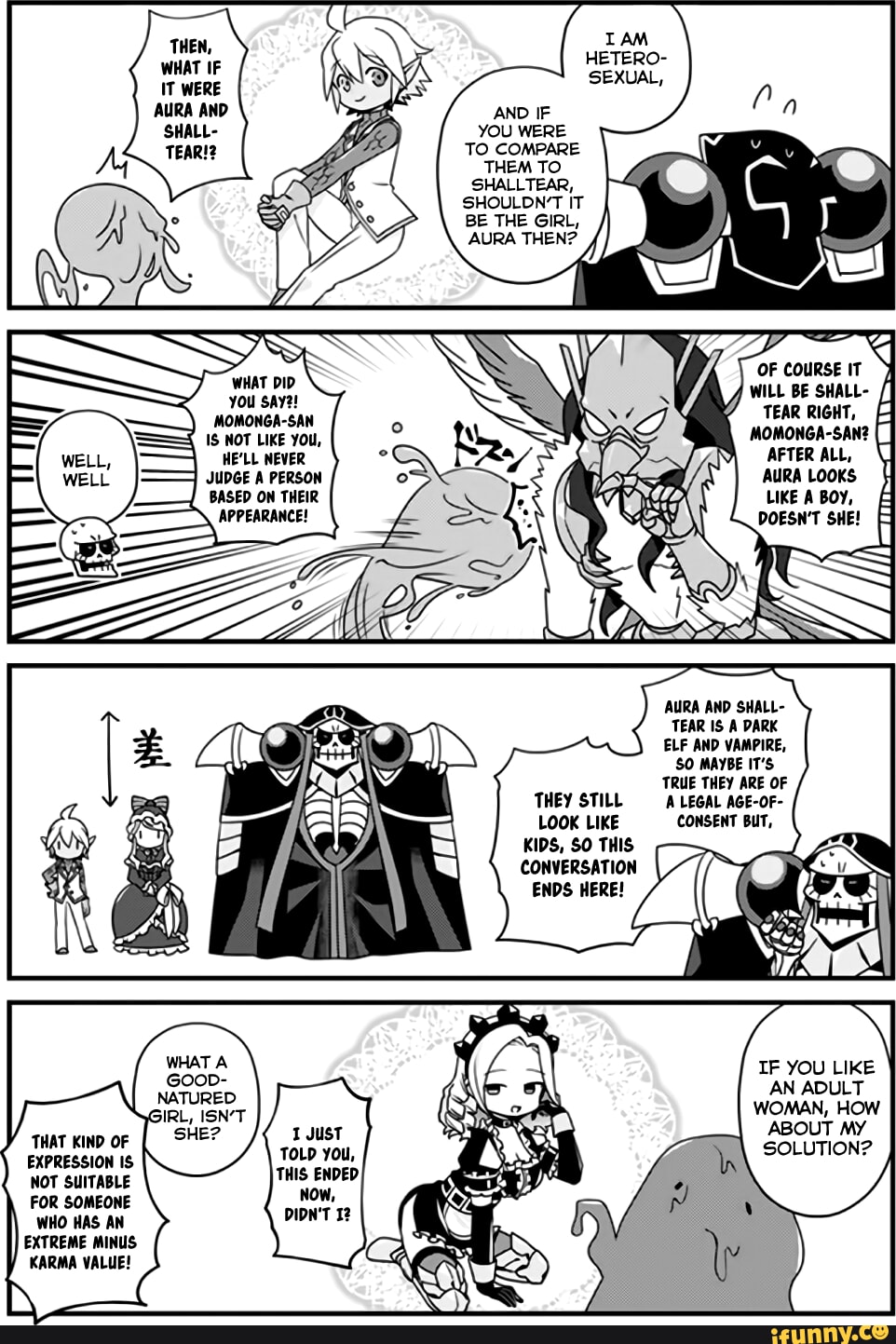 THEN, WHAT IF IT WERE AURA AND SHALL- TEAR!? AND IF YOU WERE TO TO YOU ...