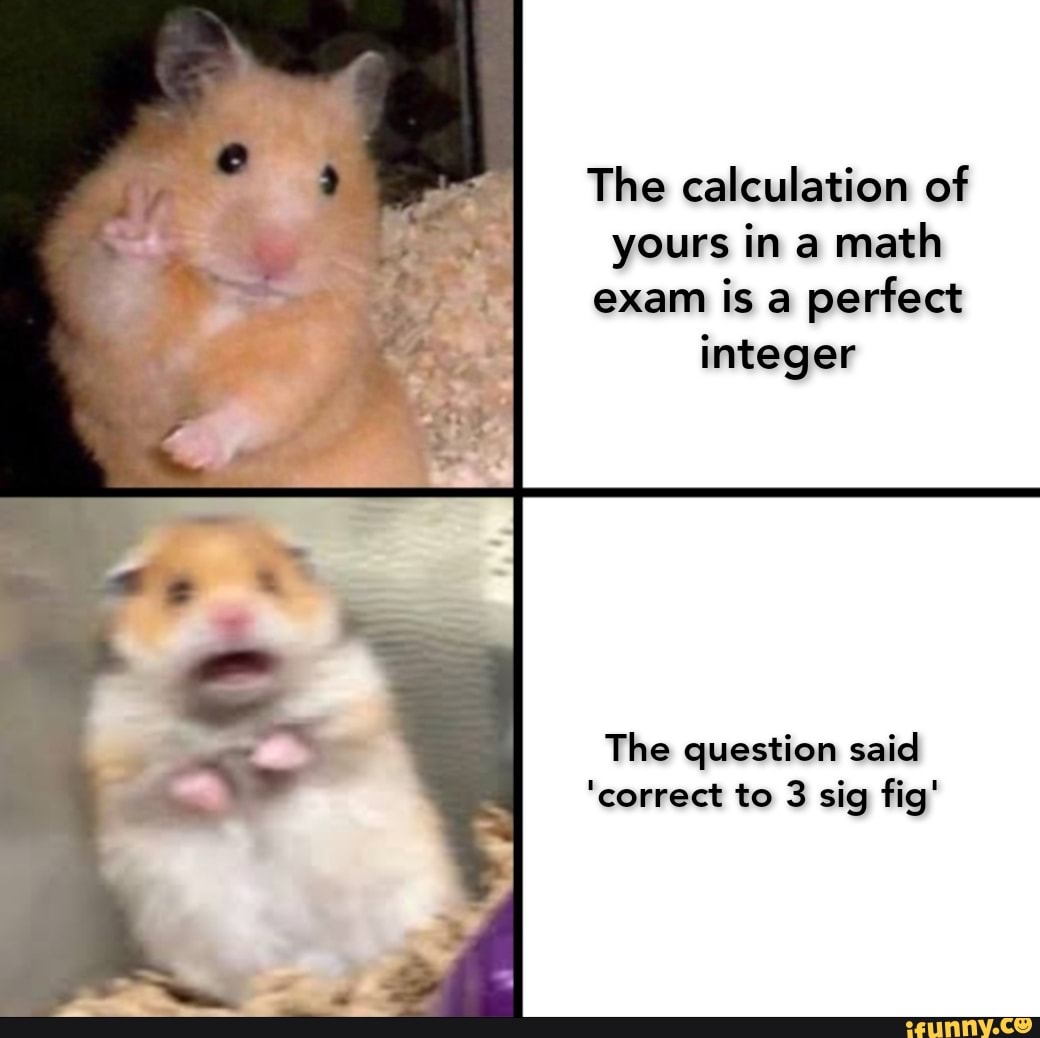 The calculation of yours in a math exam is a perfect integer The ...