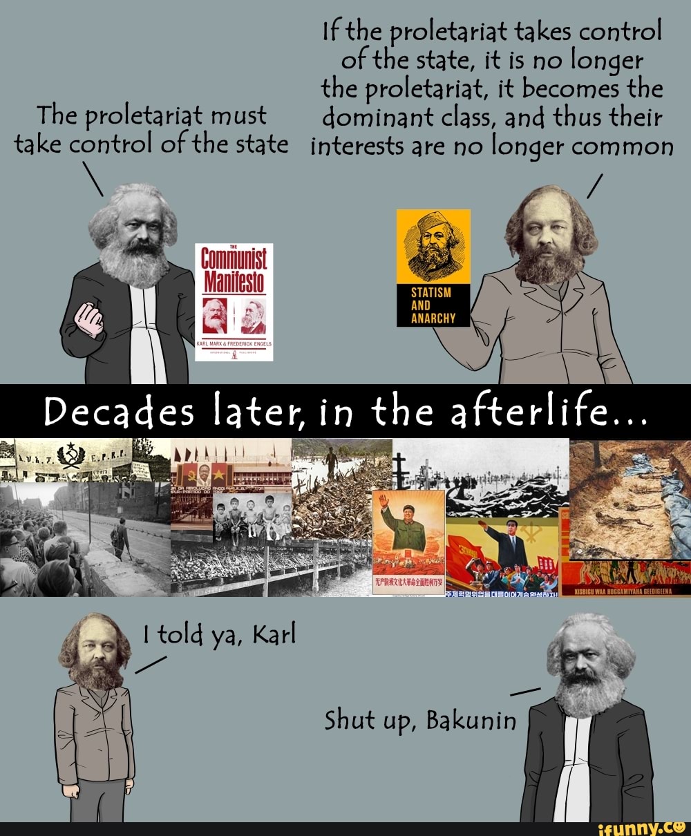 If the proletariat takes control of the state, it is no longer the ...