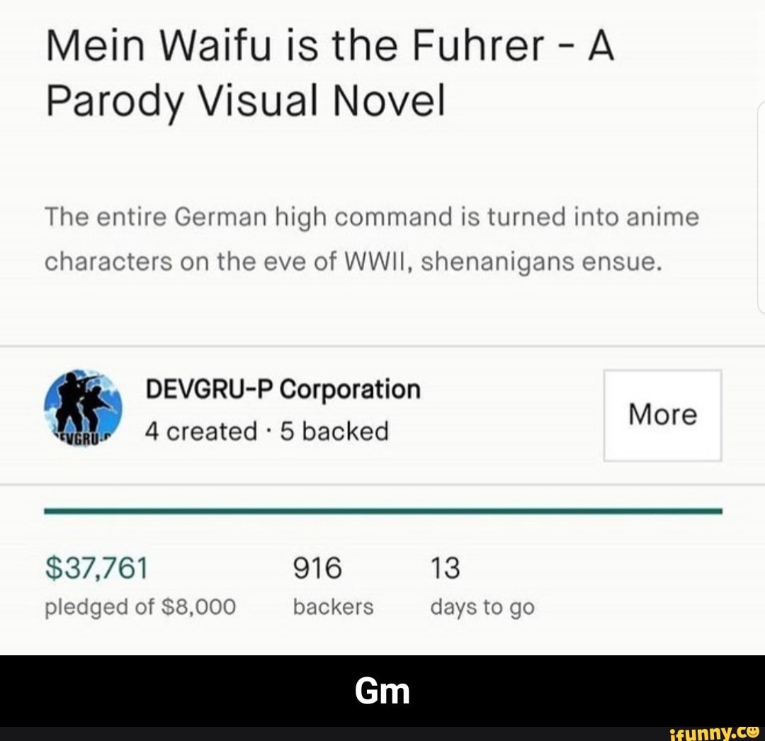 Mein Waifu is the Fuhrer - A Parody Visual Novel The entire Gelman high ...