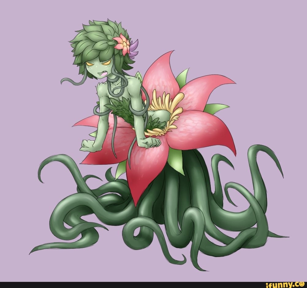 Anime Monster Girl Plant