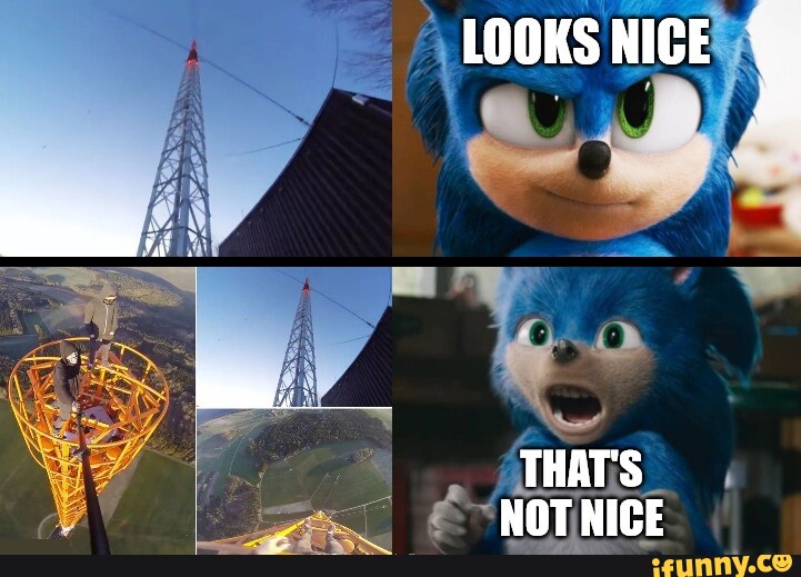 Sonic the Hedgehog - LOOKS NICE THATS NOT NICE - iFunny