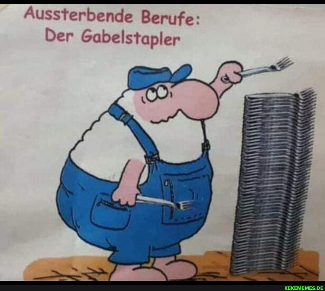 Aussterbende Berufe: Der Gabelstapler - Keke