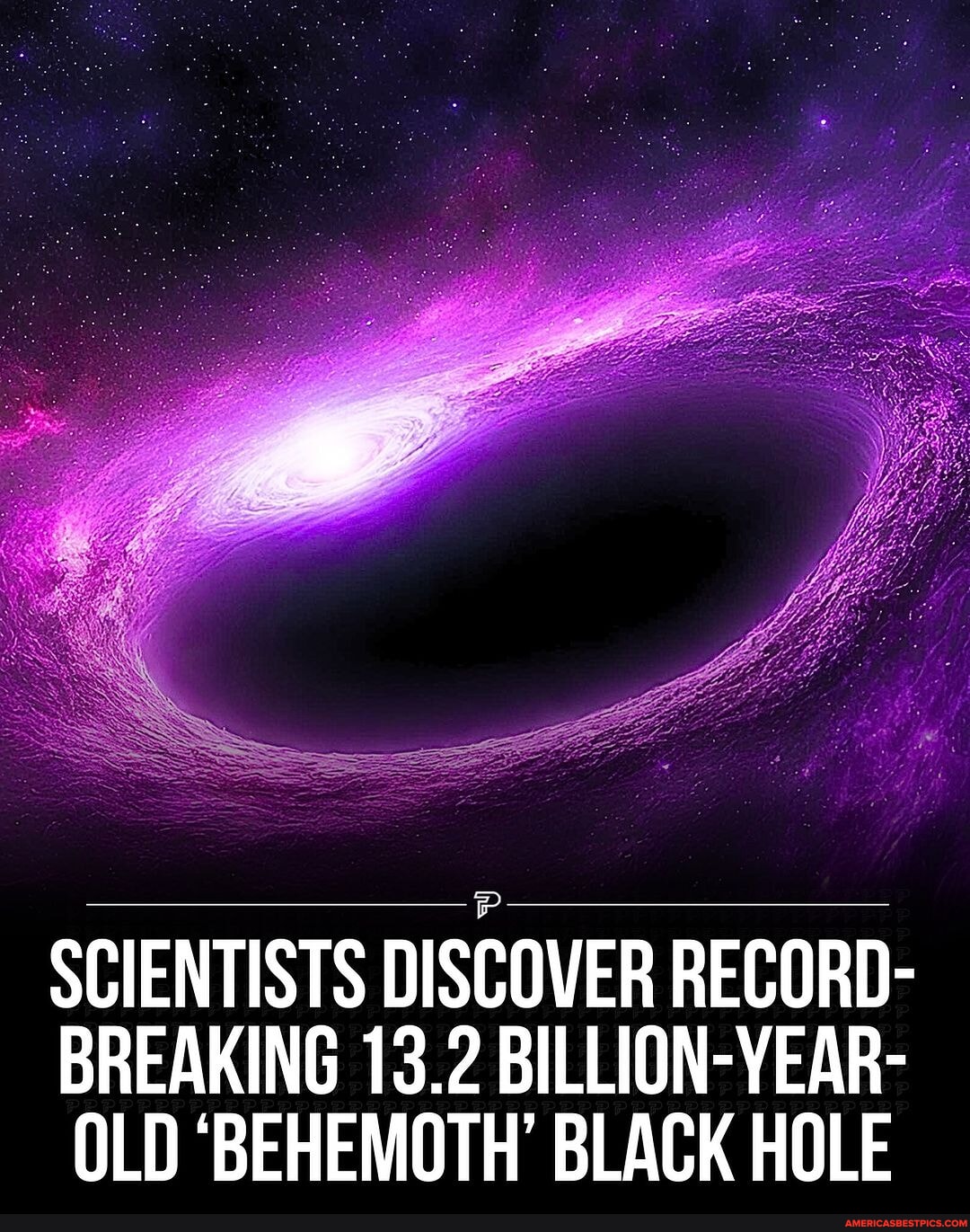 The oldest known black hole a billionyearold behemoth has been ...