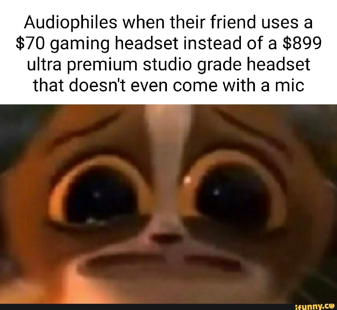 Audiophiles memes. Best Collection of funny Audiophiles pictures on iFunny