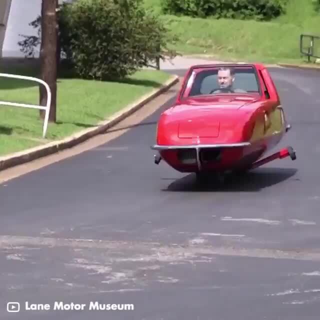 This 1960s two-wheeled vehicle can balance itself. Check out the Gyro-X ...