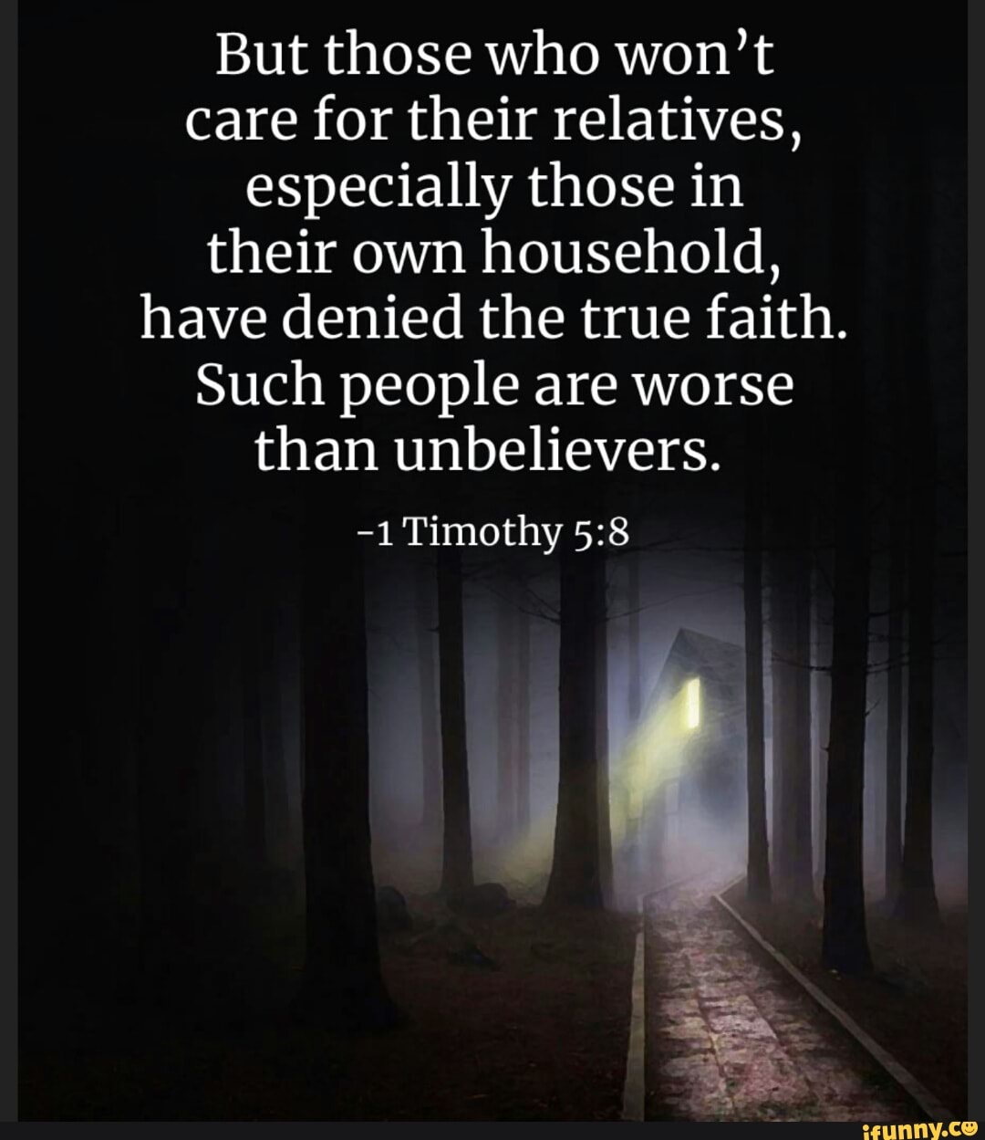 But those who won't care for their relatives, especially those in their ...