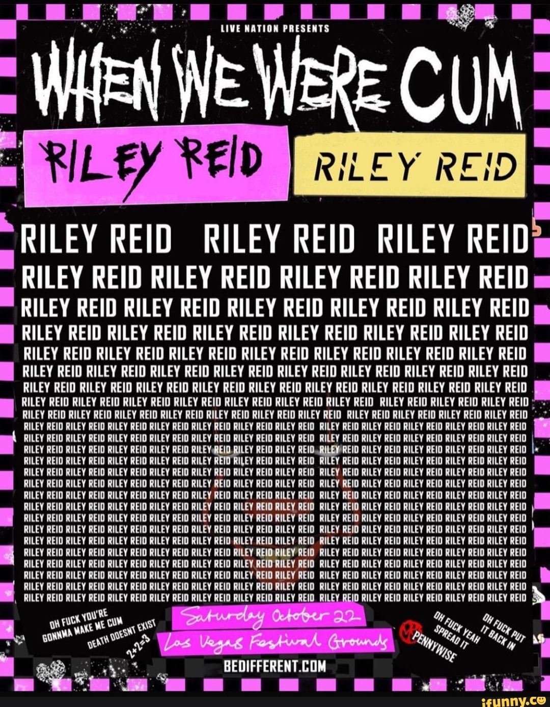 LIVE NATION PRESENTS RILEY REID RILEY REID RILEY REID RILEY REID RILEY ...