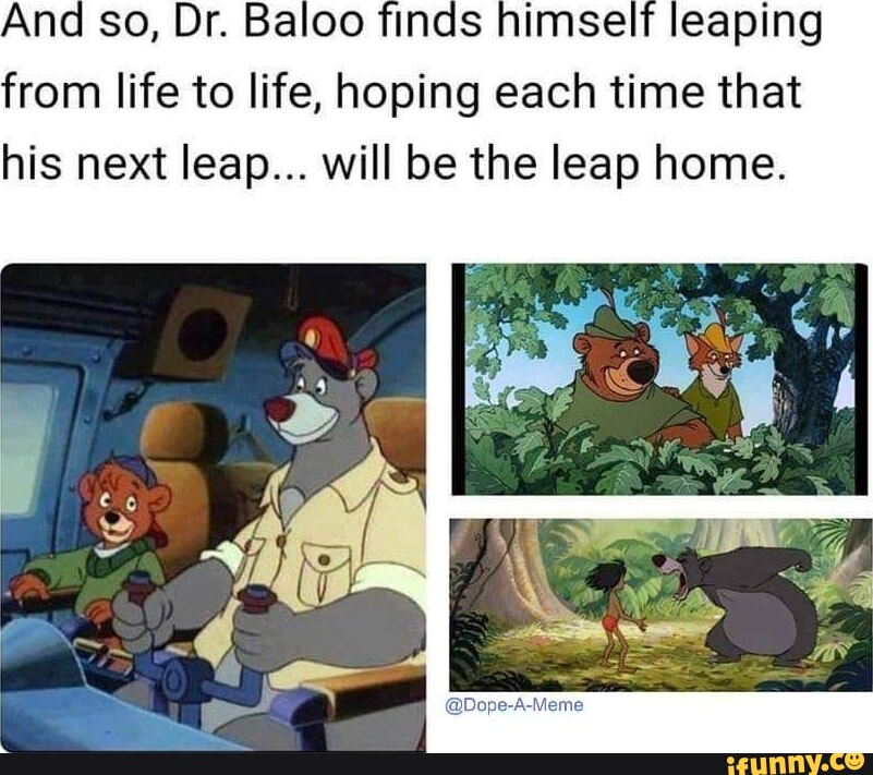 Baloo memes. Best Collection of funny Baloo pictures on iFunny