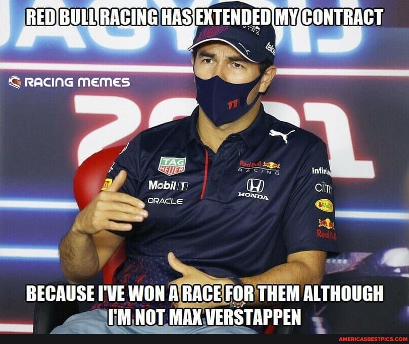 RED RED RACING RACING Memes Mobil BECAUSE I'VE WON A RACE FOR THEM ...