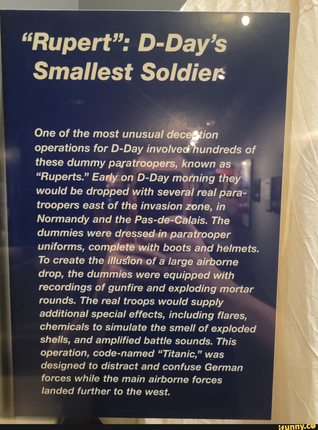 "Rupert": D-Day's Smallest Soldier One of the most unusual dec ...