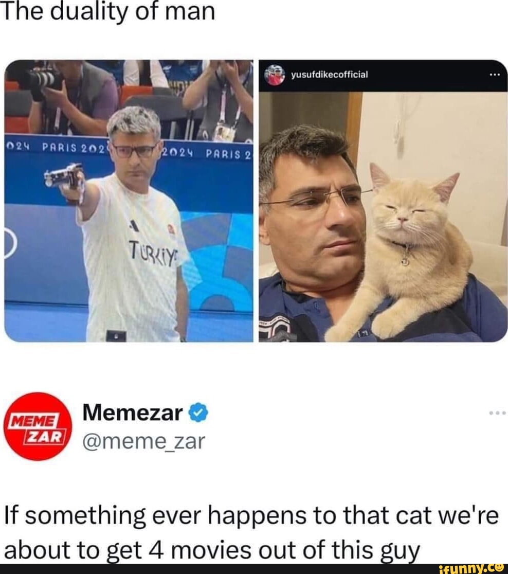 The duality of man ory Memezar @meme zar If something ever happens to ...