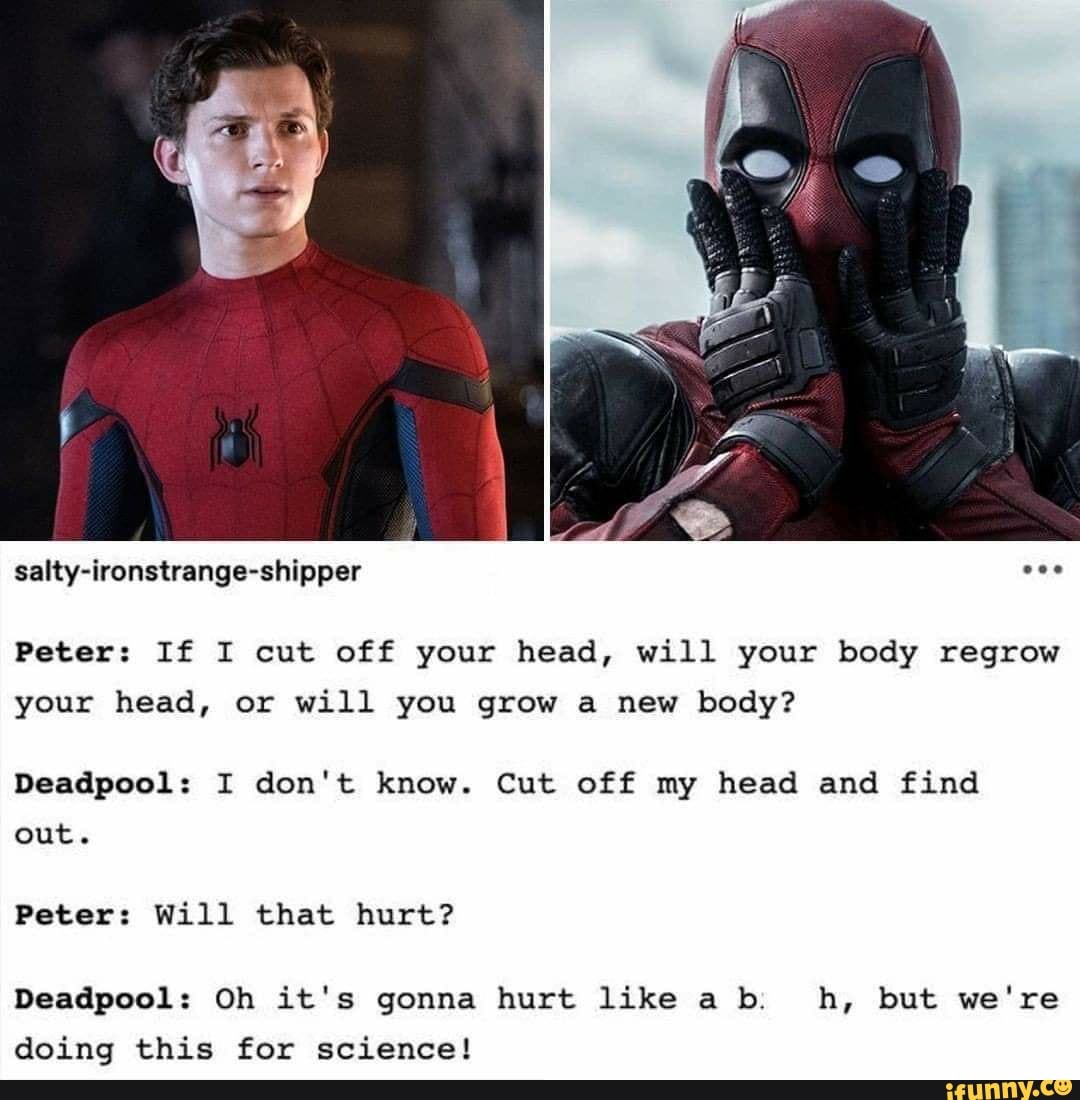 Deadpool Head Cut Off