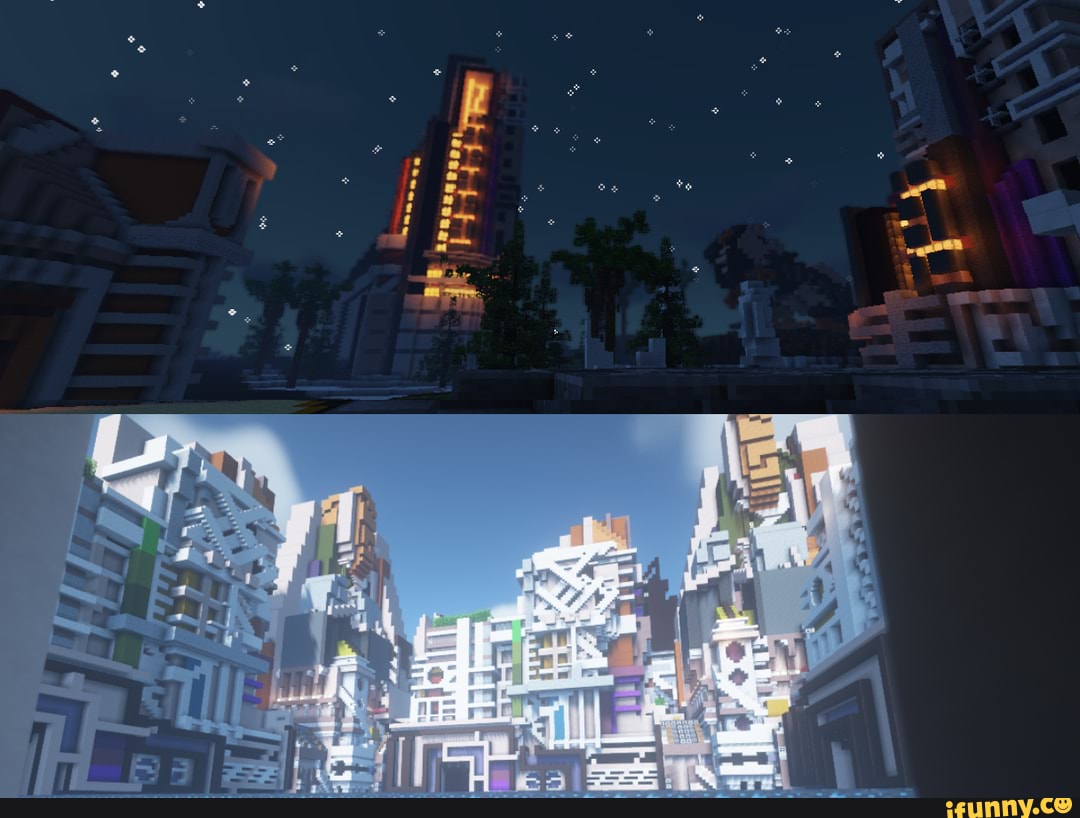 Minecraft: Sci-fi Moderno Build by: @Filipeeew - iFunny Brazil
