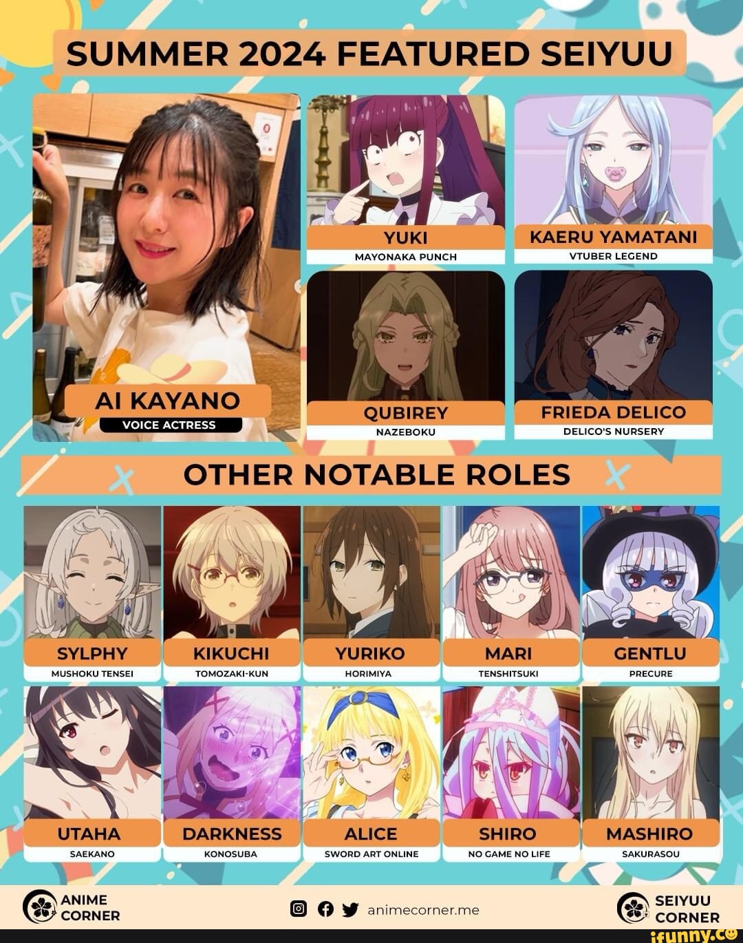 SUMMER 2024 FEATURED SEIYUU KAERU YAMATANI VTUBER LEGEND Al KAYANO ...