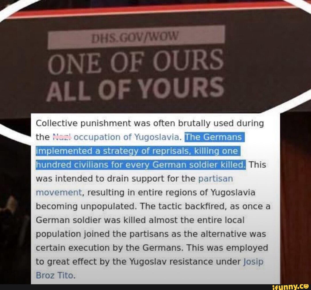 Collective punishment was often brutally used during This the Nez ...