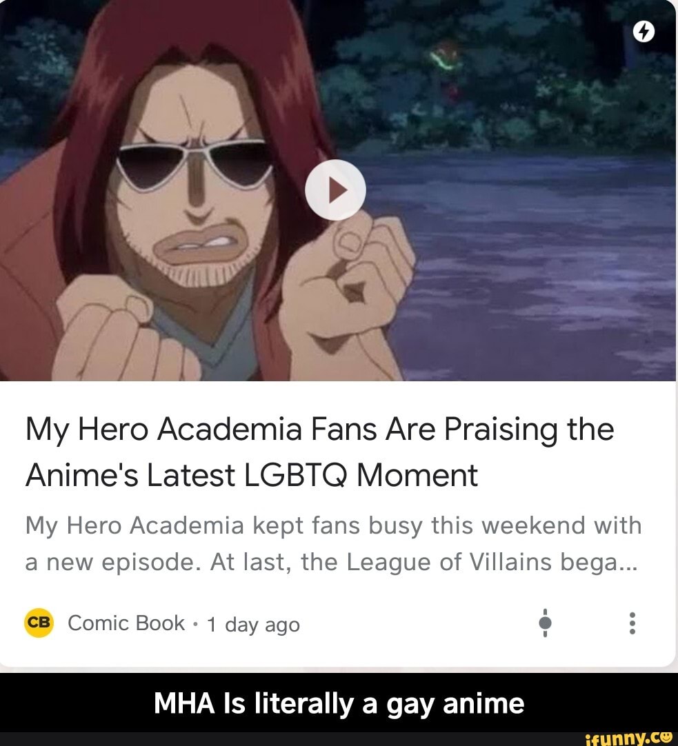 My Hero Academia Fans Are Praising the Anime's Latest LGBTQ Moment My ...