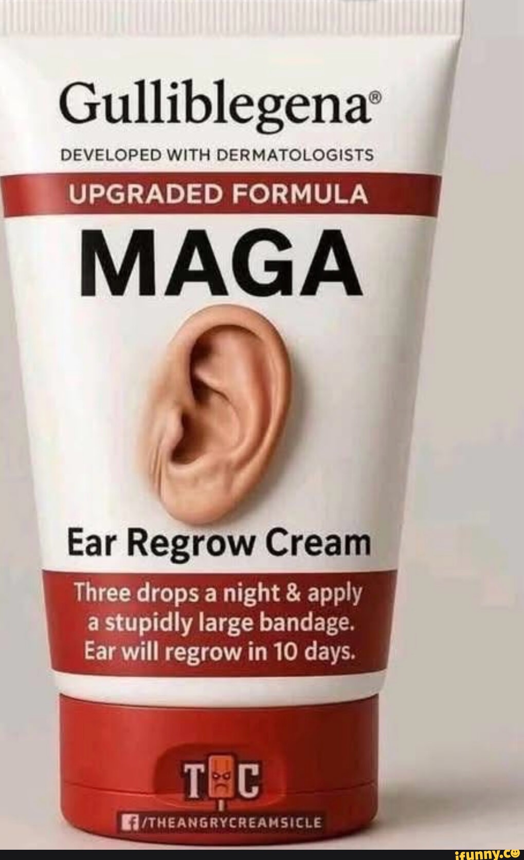 Gulliblegena' DEVELOPED WITH DERMATOLOGISTS UPGRADED FORMULA MAGA Ear ...