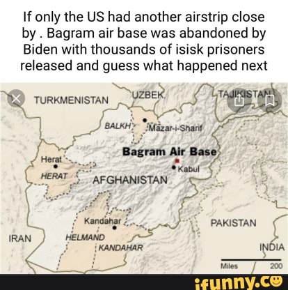 Bagram Air Base Map