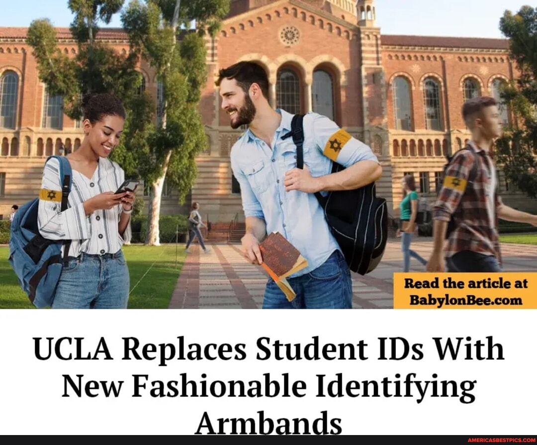 Me UCLA Replaces Student IDs With New Fashionable Identifying - America ...