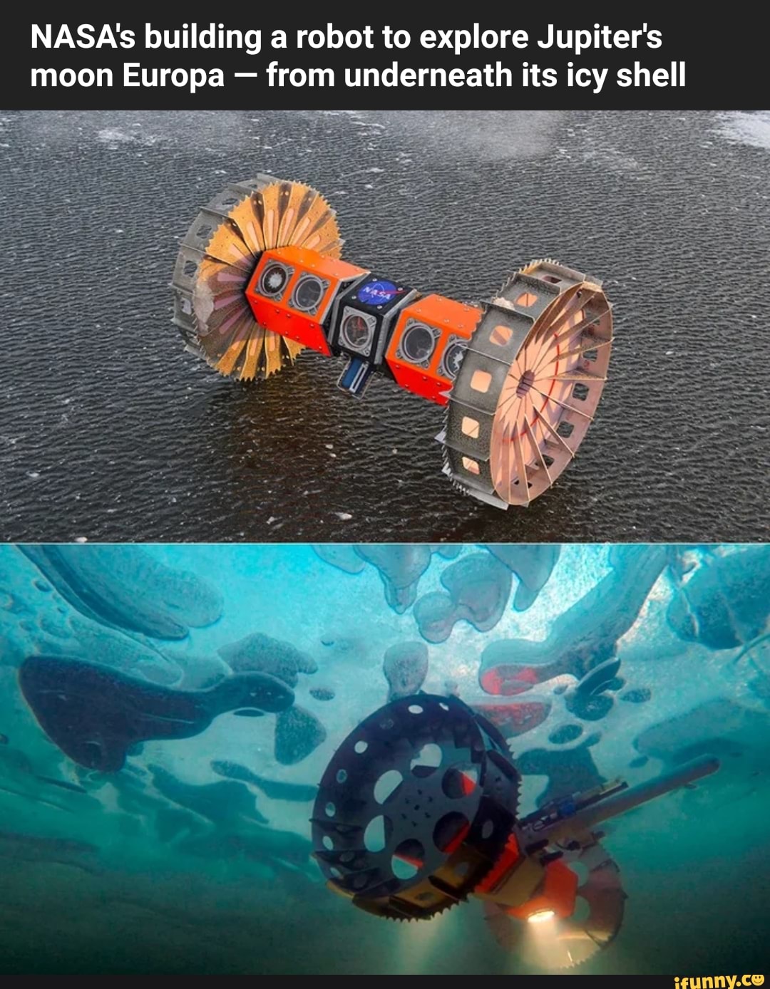 NASA's building a robot to explore Jupiter's moon Europa from ...