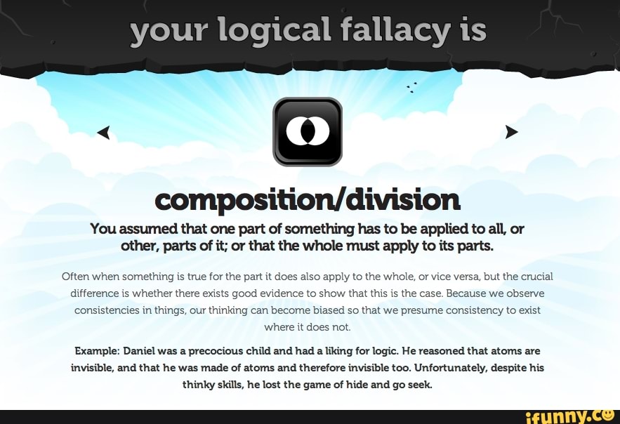 Composition Fallacy Examples