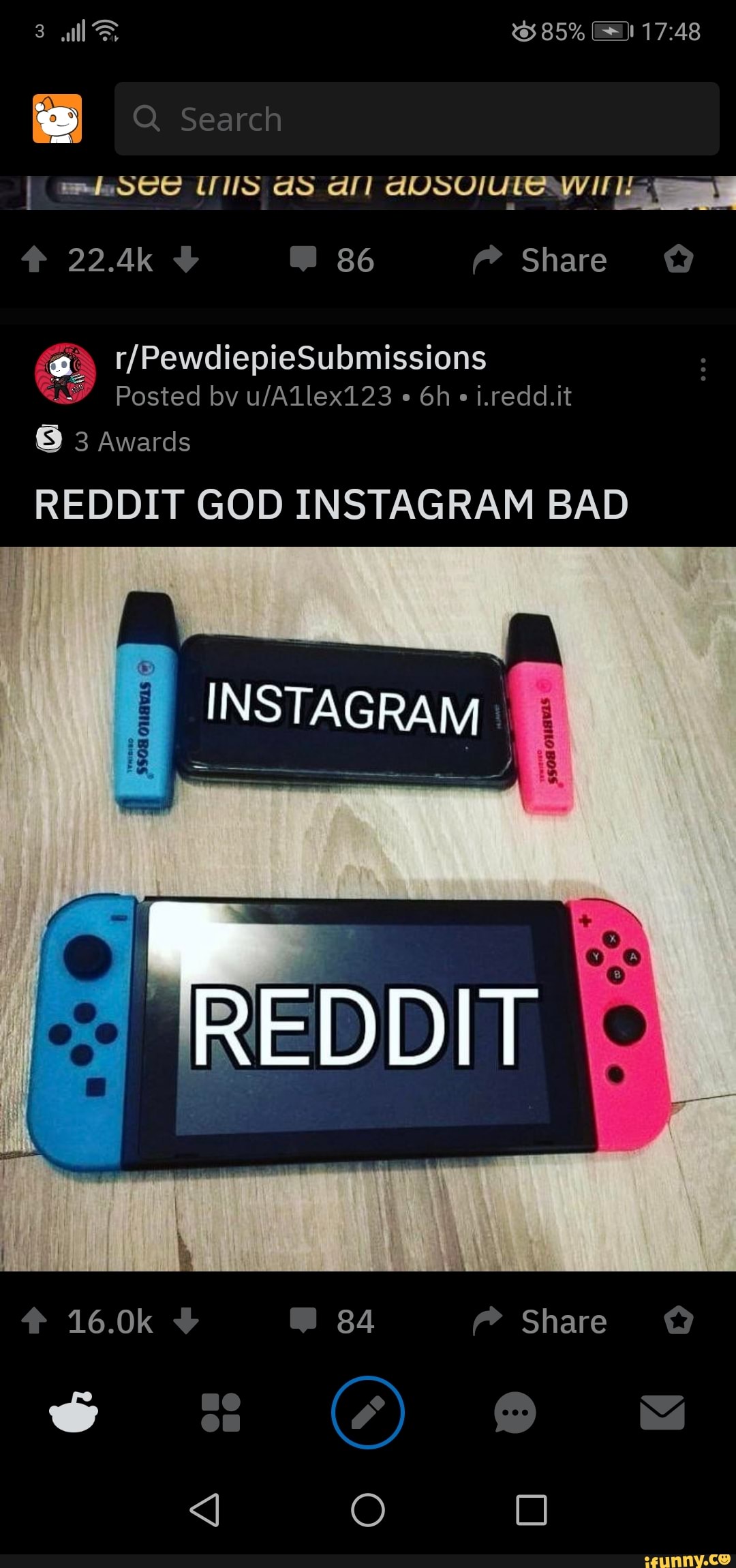 REDDIT GOD INSTAGRAM BAD Y INSTAGRAM (a - iFunny