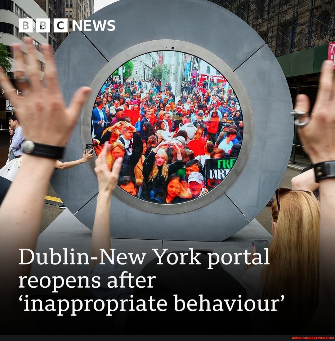 New York portal Dublin- reopens after 'inappropriate behaviour ...