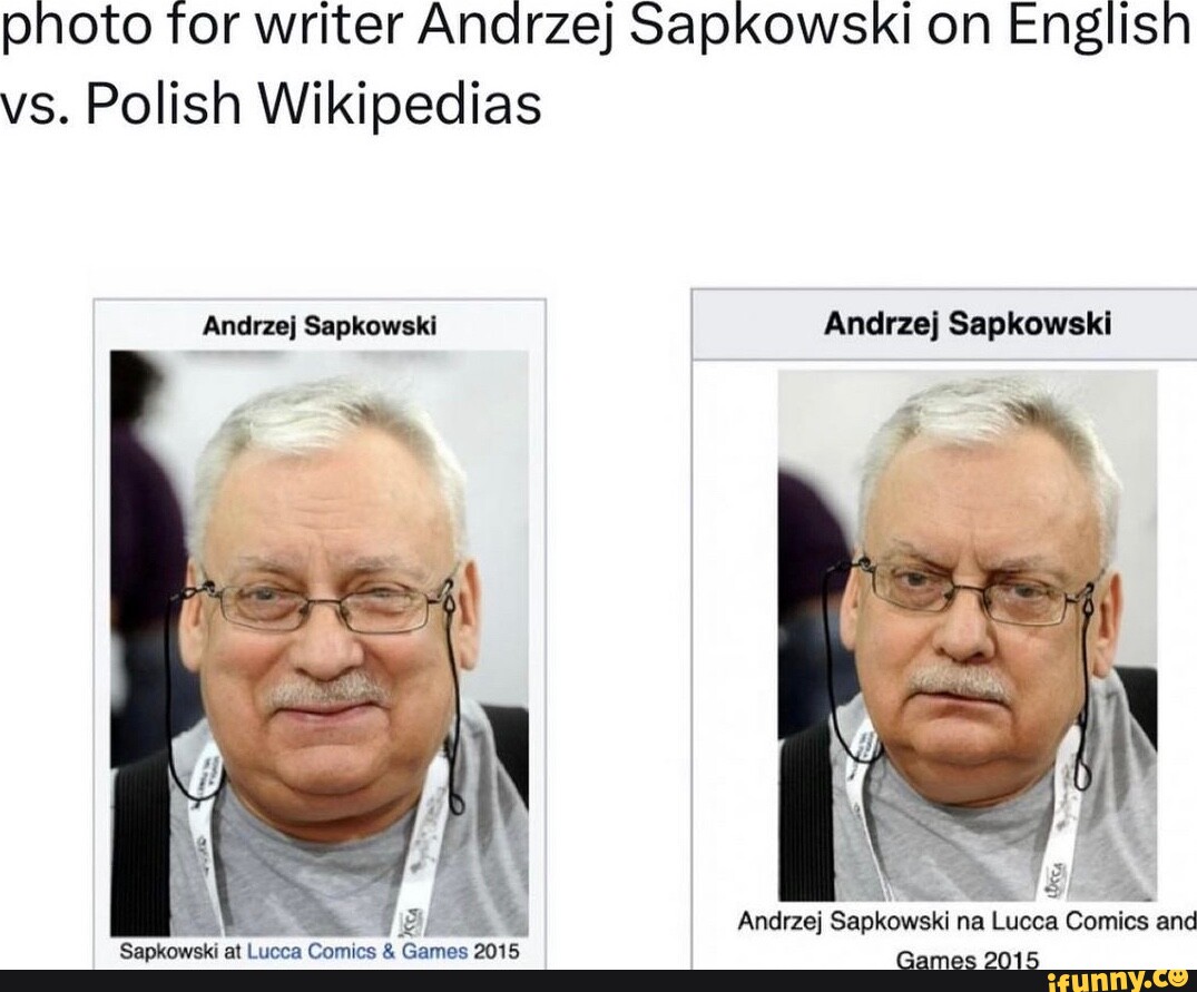 Sapkowski memes. Best Collection of funny Sapkowski pictures on iFunny