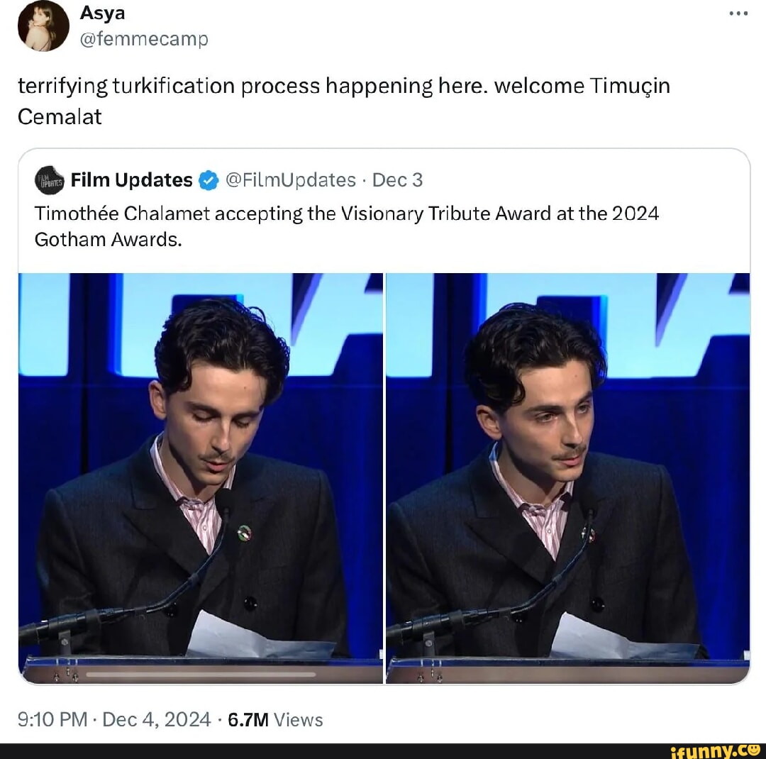 Terrifying turkification process happening here. welcome Timucin ...