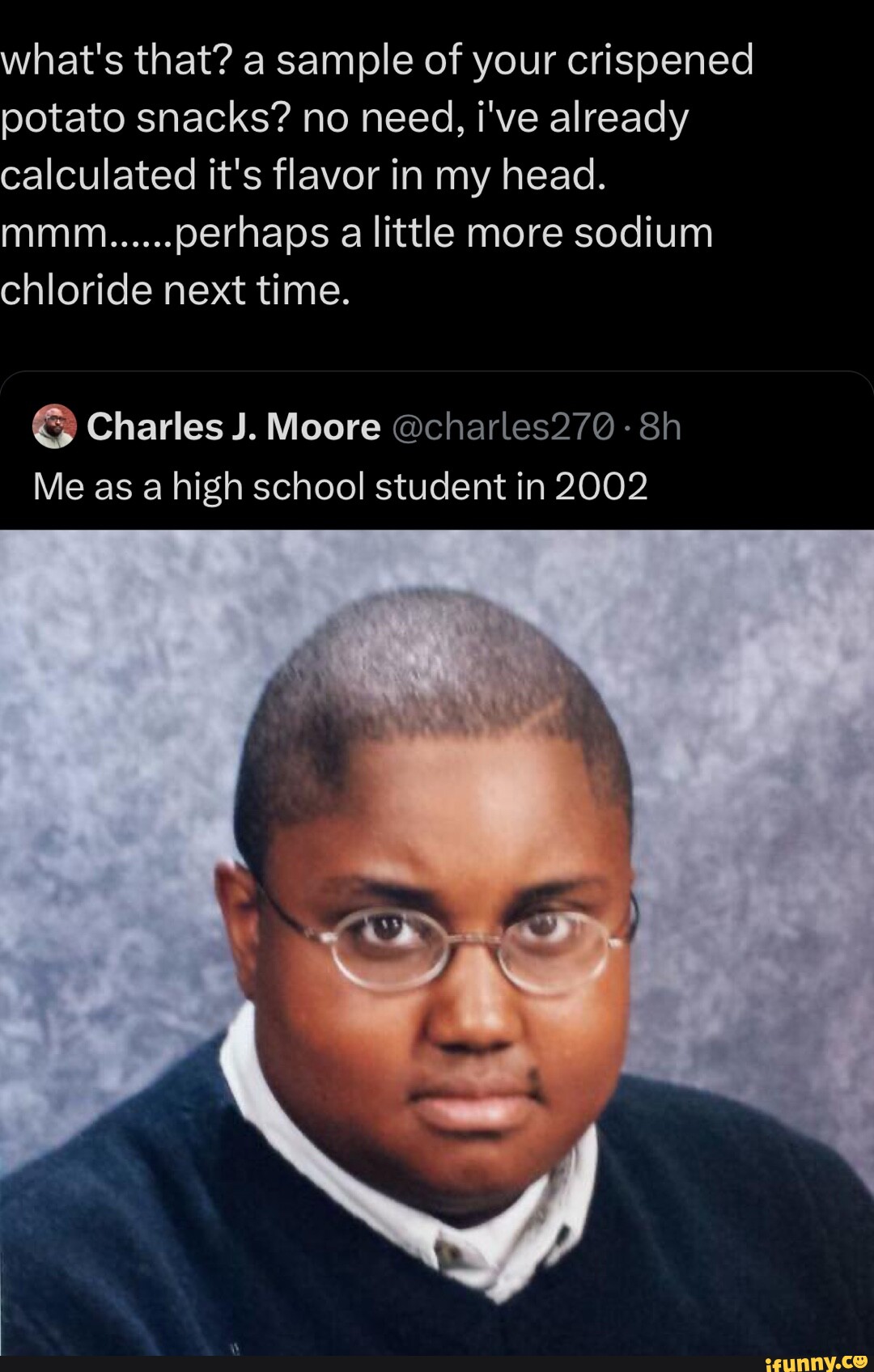 What's that? a sample of your crispened potato snacks? no need, i've ...