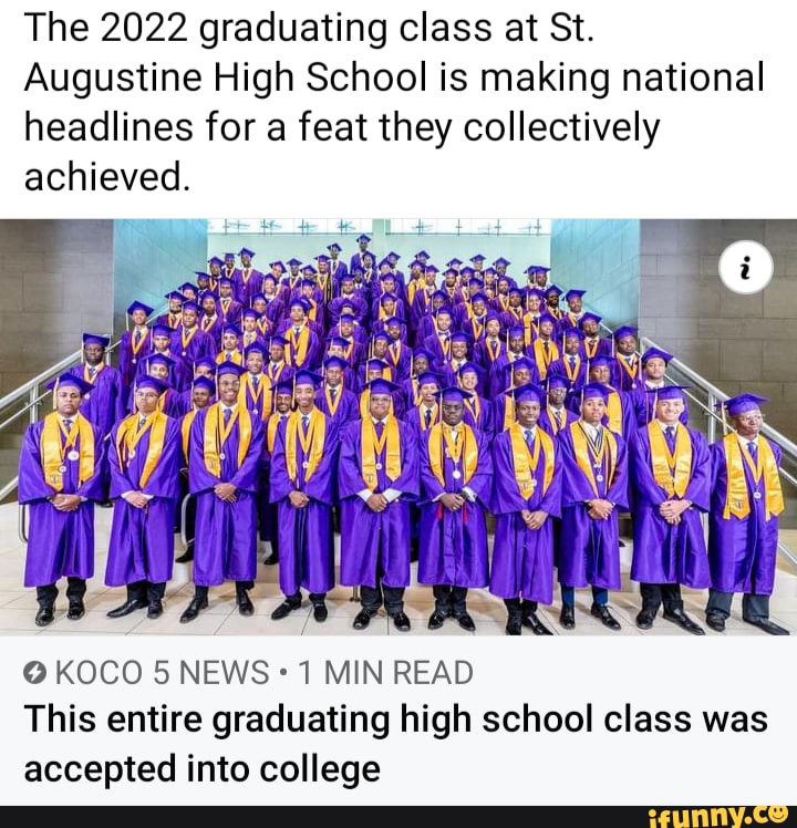 The 2022 graduating class at St. Augustine High School is making ...