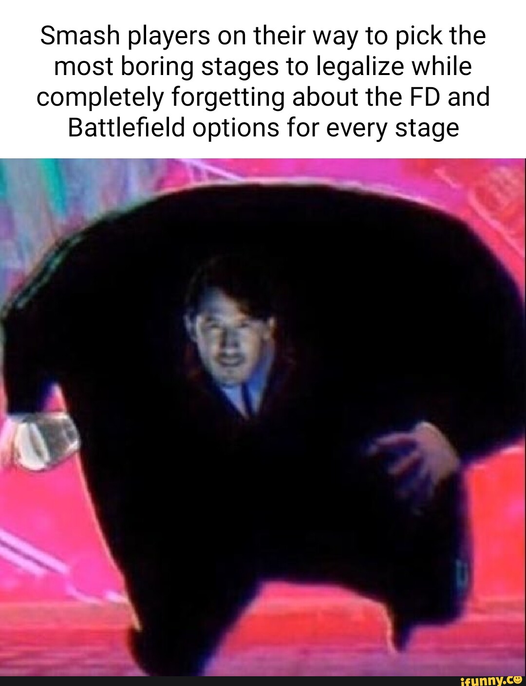 Smash players on their way to pick the most boring stages to legalize ...