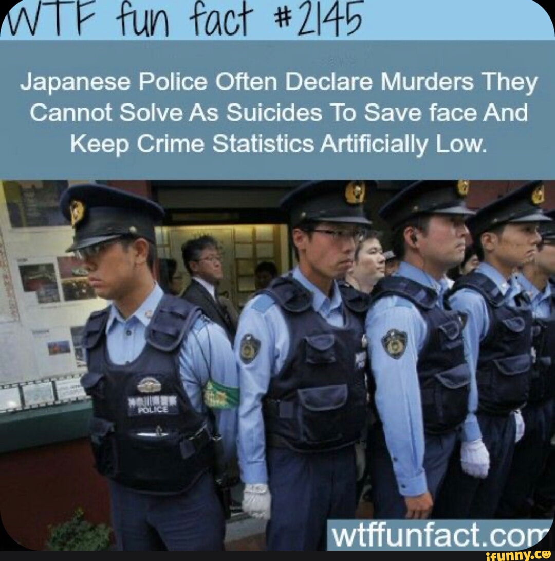 AN Japanese Police Often Declare Murders They Cannot Solve As Suicides ...