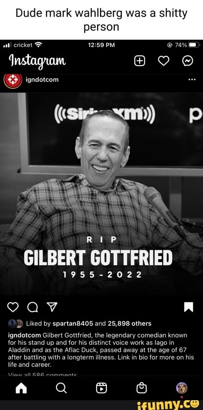 Dude mark wahlberg was a shitty person 'Instagram, igndotcom RiP ...